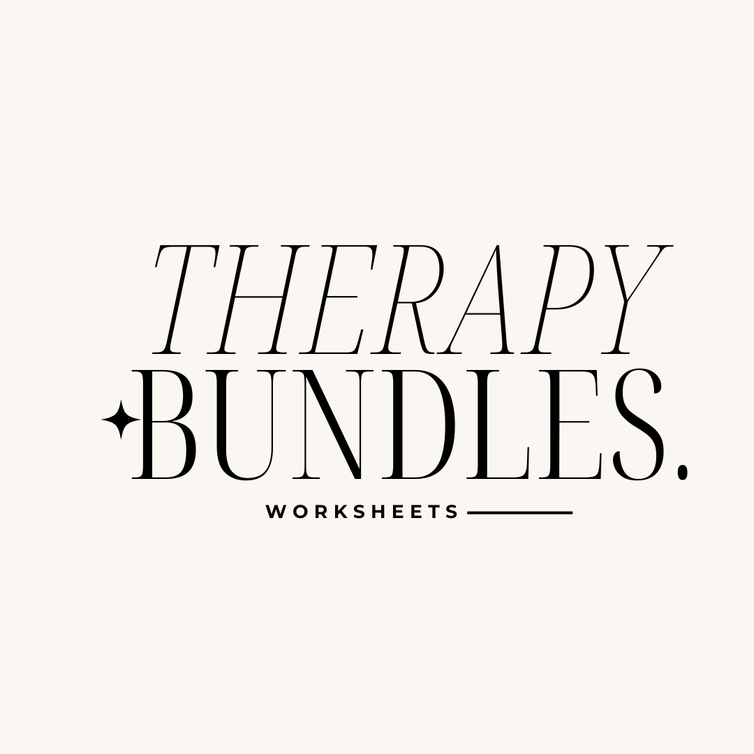 Therapy Worksheet Bundles – Therapy Courses