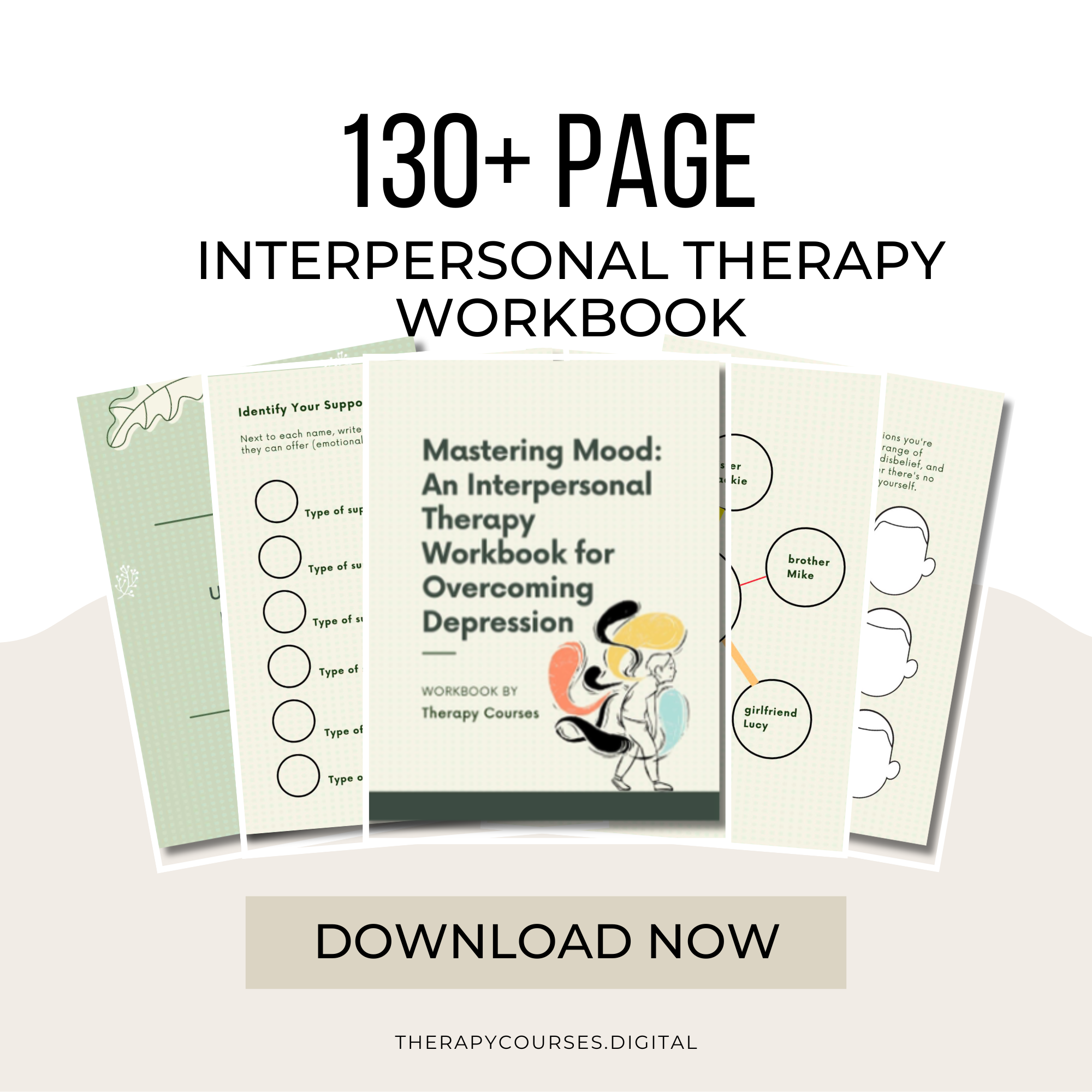 Interpersonal Therapy Worksheets - Interpersonal Therapy Workbook pdf – Therapy Courses