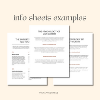 Self Worth Worksheets for Adults: Exercises, Tools, Growth Mindset + S ...