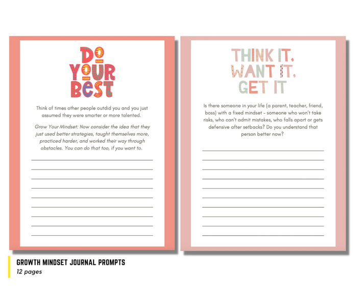 34 Growth Mindset Worksheets - What is Growth Mindset, Deal w Failure ...