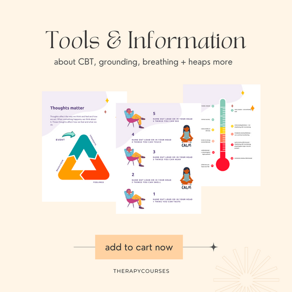 TF CBT Workbook - Trauma Focused CBT Worksheets for Teens – Therapy Courses