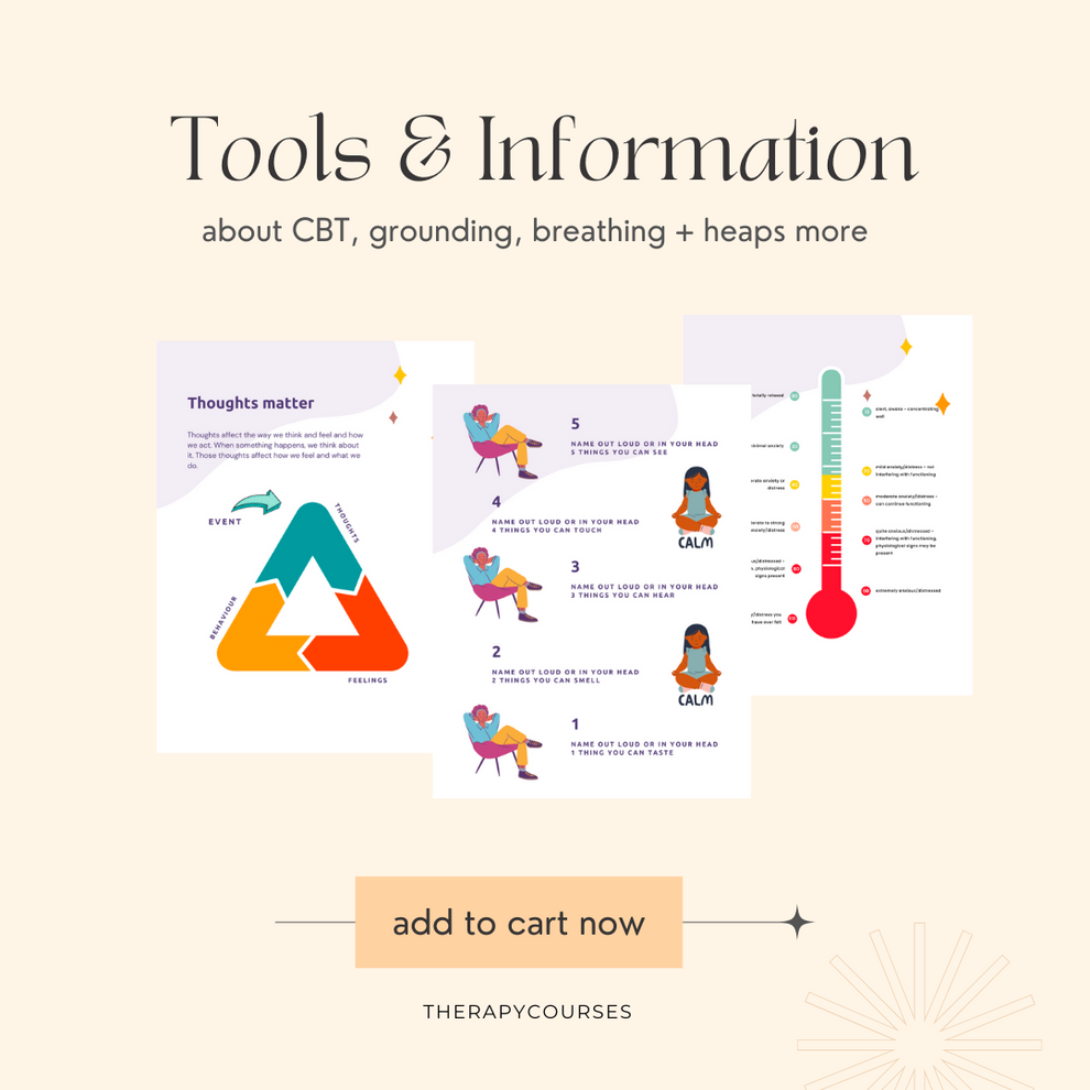 58 TF CBT Worksheets- Trauma Focused CBT Worksheets for Teens, Exercis ...