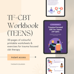 TF-CBT Worksheets: Trauma Focused CBT Worksheets for Teens, Exercises ...