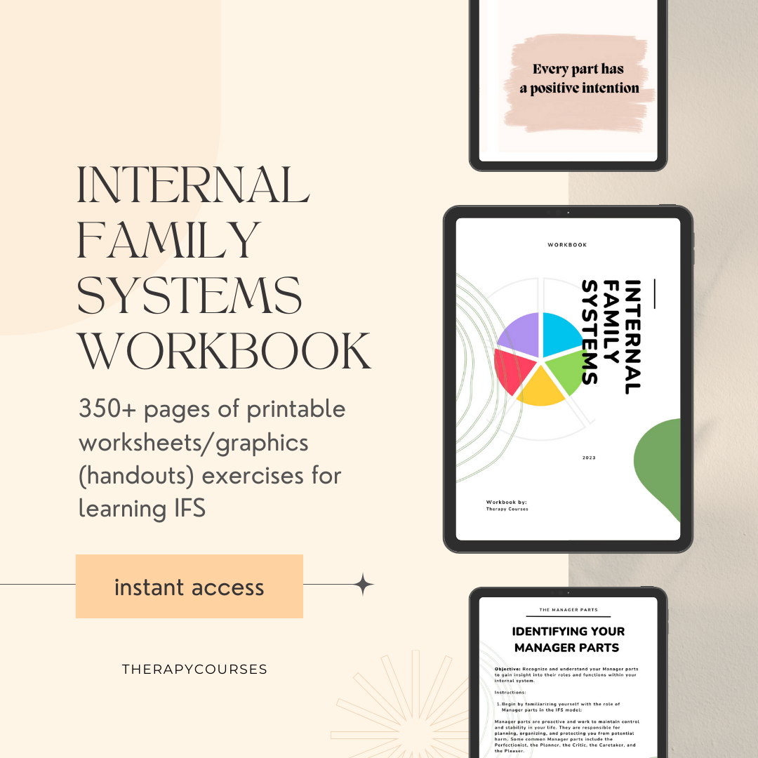 350 IFS Worksheets pdf - Internal Family Systems Exercises, Parts Work ...