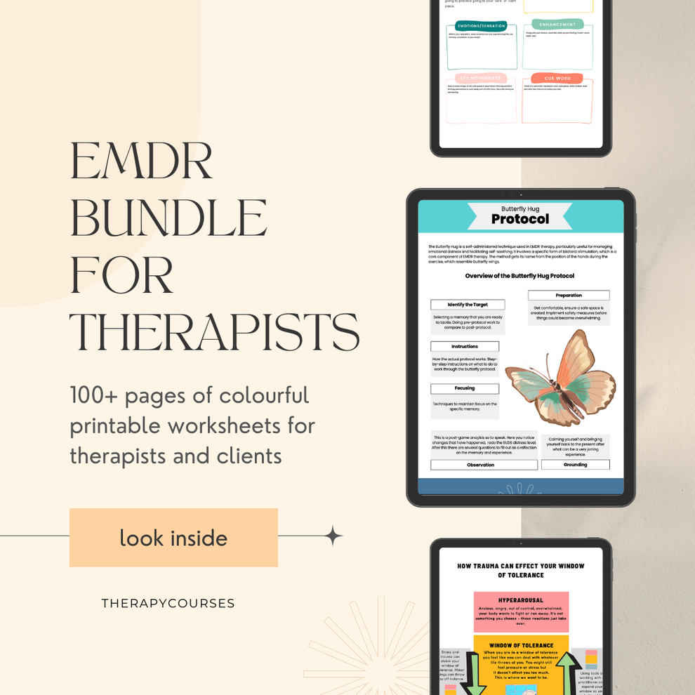 120 EMDR Worksheets for Therapists - Scripts, Tools, Handouts, History ...