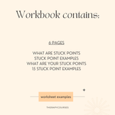 Stuck Point Worksheet, CPT worksheet pdf, Examples – Therapy Courses