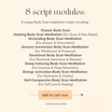 8 Body Scan Scripts - 5 Minute Guided Meditation Scripts for Therapist ...