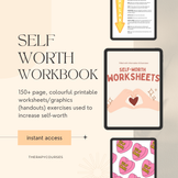150 Self Worth Worksheets for Adults - Exercises, Tools, Growth Mindse ...