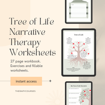 27 Narrative Therapy Worksheets - Introduction + Tree of Life PDF Work ...